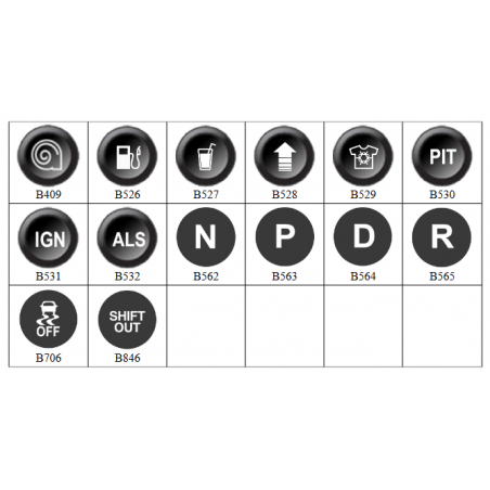Ecumaster CAN BUS Keyboard insert